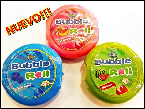 Golonorte Nuevos Chicles Bubble Roll 18 Metros De