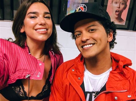 Bruno Mars Access On Twitter Bruno Mars E Dua Lipa 2018 Https T Co