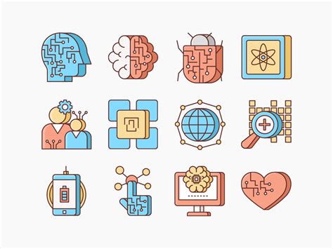 Ai Icon Set Flat Icons