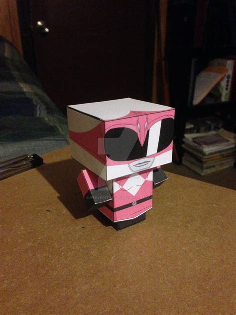 Pink Mutant Ranger Cubeecraft By Supervegeta71290 On Deviantart