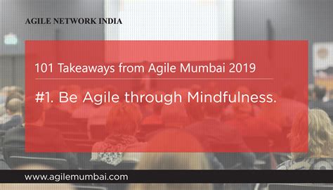 101 takeaways from agile mumbai 2019 agile network india