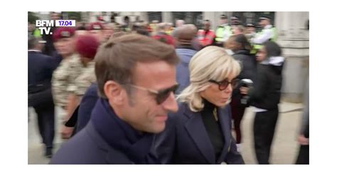 Mort d Elizabeth II Brigitte et Emmanuel Macron en baskets à Londres