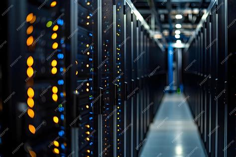 Premium Photo The Scale And Capacity Of Cloud Computing Services