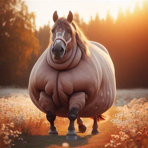 Pretty Plump Horse 7 By G3na1 On Deviantart