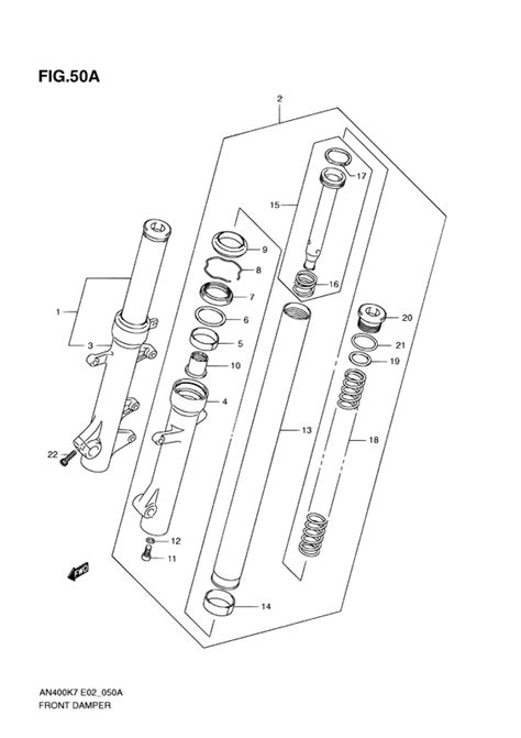 Suzuki 51146-05H00 CYLINDER