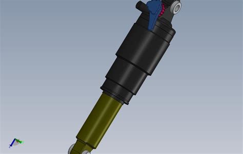 减震器 Solidworks 2011 模型图纸免费下载 懒石网