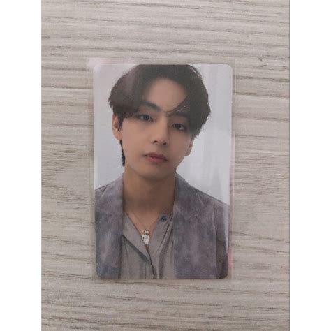 Photocard Bts Compact Proof Taehyung Shopee Brasil