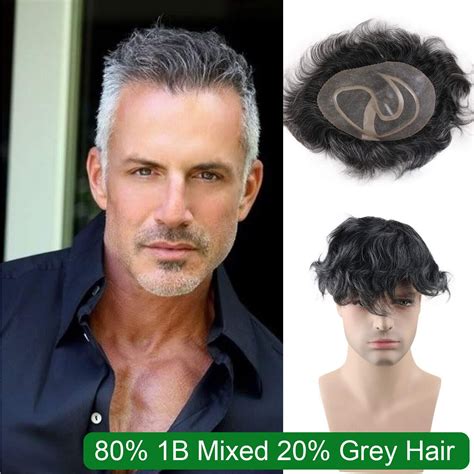 Swiss Mono Lace With Soft Thin Skin Toupee For Men With 10x8 100