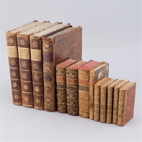 Thirteen 18th Century Books Bukowskis