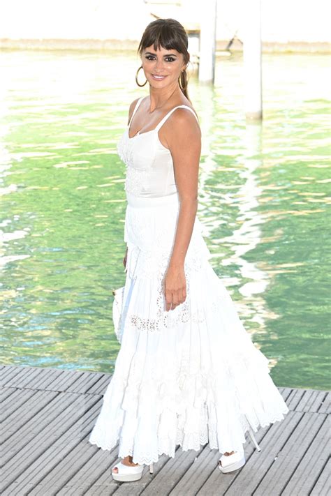 Penélope Cruzs Little White Dress Is Vintage British Vogue
