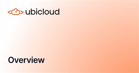 Overview Ubicloud Documentation