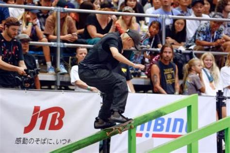 スケートボード男子ストリート 優勝した白井空良＝幕張メッセ 白井空良がxゲーム初制覇 スケボー男子、根附海龍2位 写真・画像12