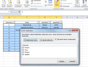 Cómo quitar filas duplicadas Excel Paso A Paso Excel Intermedio