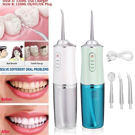 220ml 3 Clean Modes Rechargeable Oral Irrigator Tooth Dentistry
