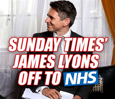 Sunday Times James Lyons Off To Spin For Nhs Guido Fawkes