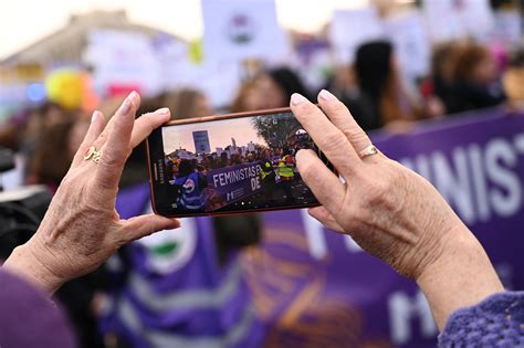 La Manifestación Rebelde Del 8 M En Madrid Contra Montero Y La Ley