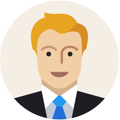 Business Man Male User Avatar Profile Person Man Icon Free Download