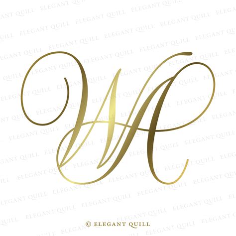 Cursive M Monogram