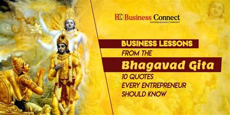Business Lessons From The Bhagavad Gita Bcm