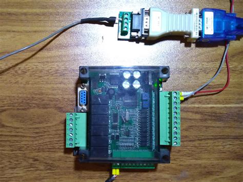 Kết nối Modbus RTU FX3U qua cổng RS485 Vina PLC HMI