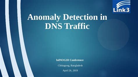 Anomaly Detection In Dns Traffic