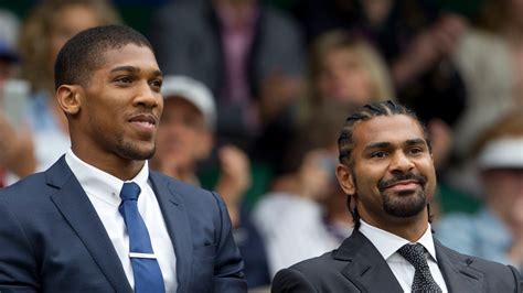 Anthony Joshua Warned By David Haye He Is Doing Something Wrong In