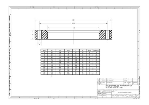 Galvanised Flange Pdf