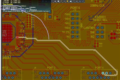 MDI Routing In Gigabit Ethernet Allegro X PCB Editor PCB Design IC Packaging Allegro X