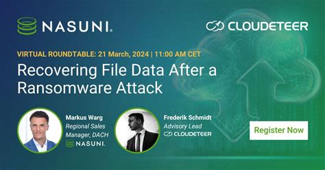 Nasuni And Cloudeteer On Ransomware And Cloud Nasuni Posted On The Topic Linkedin