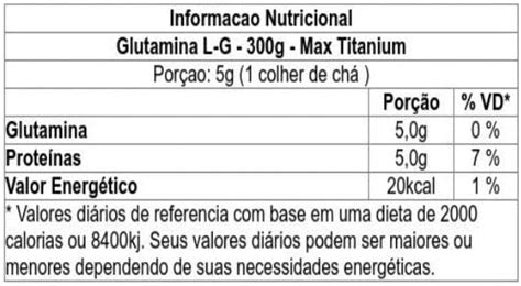 L G GLUTAMINA 300G MAX TITANIUM Drogalima