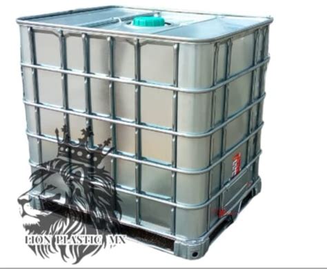 Contenedor Ibc 1000 Litros De Cubierta Metalica