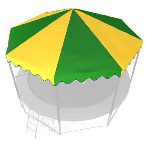 Крыша для батута 8 ft UNIX line диаметром до 244 см Green Yellow купить ...