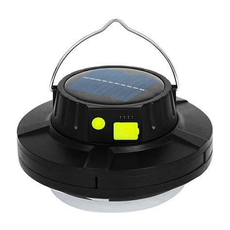 Lámpara De Camping Luz Led De Carga Solar Usb 2000lm Lámpara Led