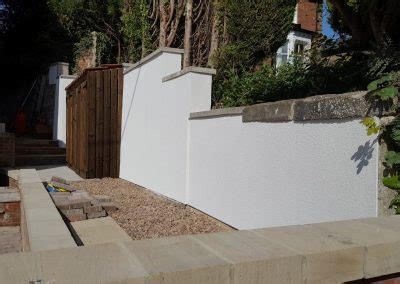 Coloured Silicone Johnstone S Render Of Wall External Solutions Rendering Pebble Dashing