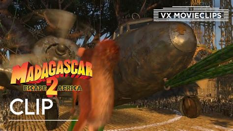 Taking Off Madagascar Escape 2 Africa 2008 Vx Movieclips Youtube