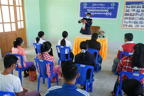 ဥတ္တရခရိုင်စုပေါင်းရုံးရှိ ဌာနဆိုင်ရာဝန်ထမ်းများအား မီးဘေးအန္တရာယ