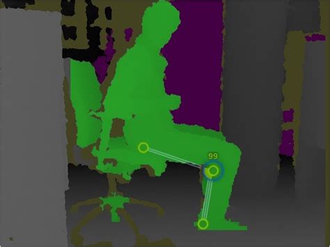 C Kinect Sideways Skeleton Tracking Stack Overflow