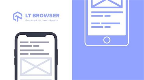Lt Browser For Live Mobile View Debugging Perform Mobile Website Test