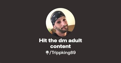 Hit The Dm Adult Content Instagram TikTok Linktree