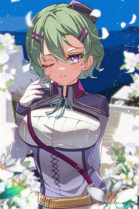Musse Egret Eiyuu Densetsu And 1 More Drawn By Zer00han Danbooru