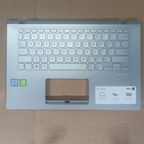 Jual Top Case Palm Rest Frame Keyboard Asus A409 M409 Silver Mulus