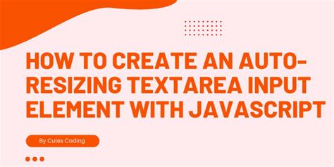 Anjan Shomodder On Linkedin How To Create An Auto Resizing Textarea