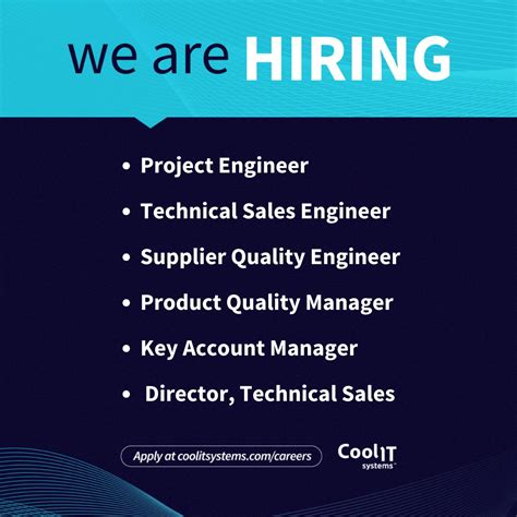 coolit systems on linkedin openroles liquidcooling coolitsystems