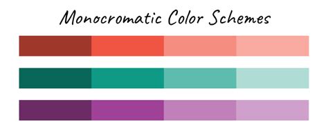 Monochromatic Color Scheme Monochromatic Color Scheme Hi Res Stock