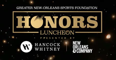 The Greater New Orleans Sports Foundation Hosts 2024 Honors Luncheon