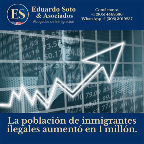 La Población De Inmigrantes Ilegales Aumentó En 1 Millón Eduardo Soto