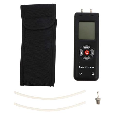 Buy Hemobllo Digital Manometer Dual Port Air Pressure Meter Pressure