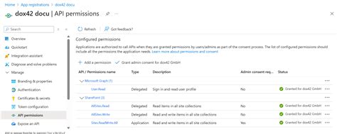 Adding Api Permissions To Your App Registration In Microsoft Entra Id