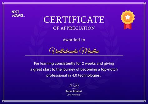 Madhu Vadlakonda On Linkedin Nxtwave Ccbp Ccbpian Nxtwaveteam