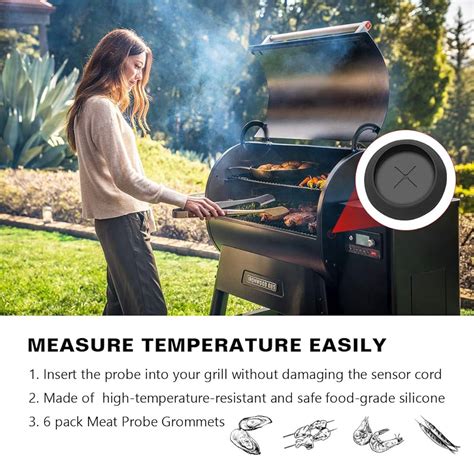 Traeger Meat Probe 2 Pack Replacement Meat Probes For Traeger Grills